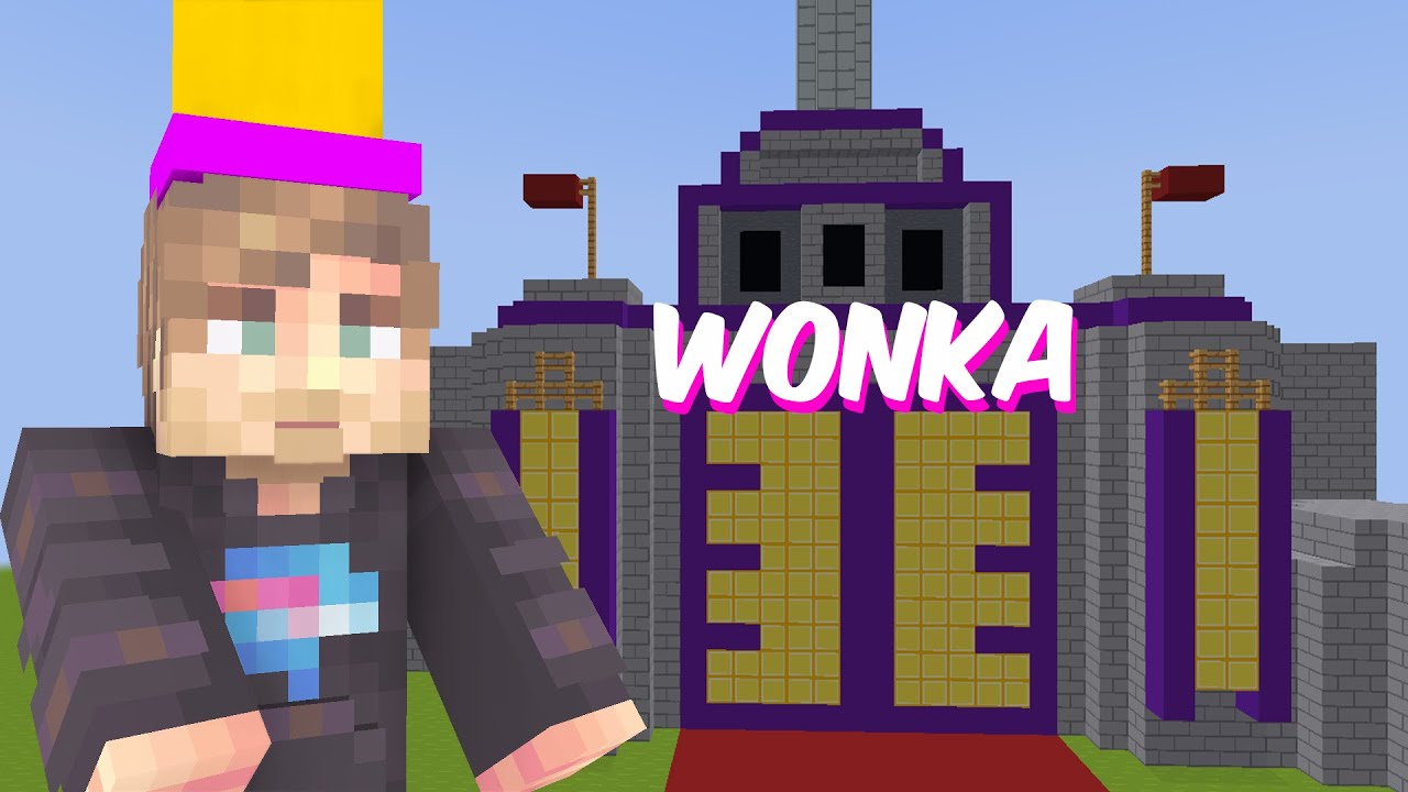 Minecraft Animation: MrBeast Willy Wonka Chocolate Factory Animation ...