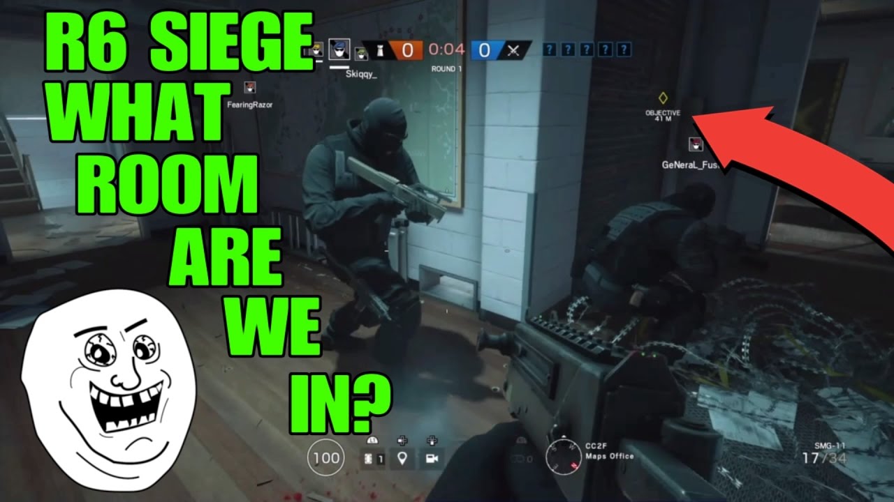 Rainbow six Siege WHAT ROOM ARE WE IN? - YouTube