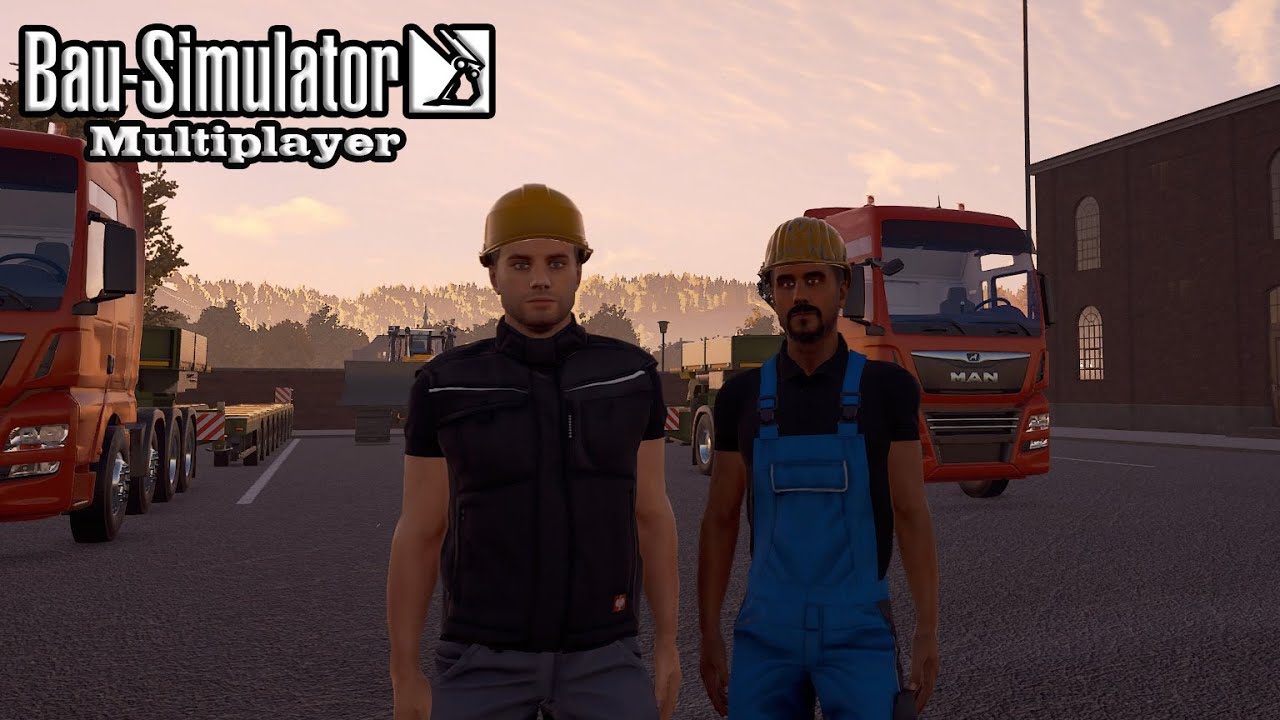 BAU SIMULATOR MULTIPLAYER : #15 Baubeginn Rathausvorplatz ...