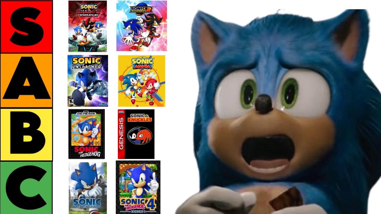 Ranking Every Sonic Game - YouTube
