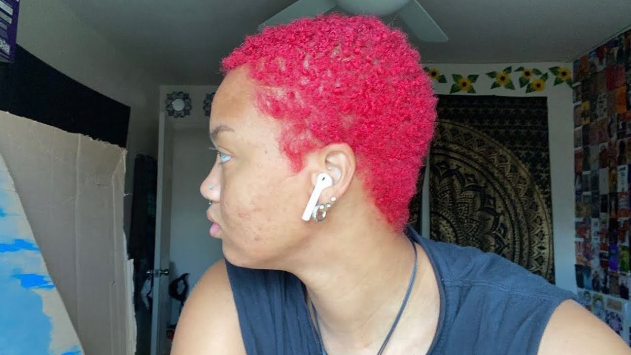 Trying to Dye My Hair Red Fail/ How to Stop Hair from Bleeding?? - YouTube