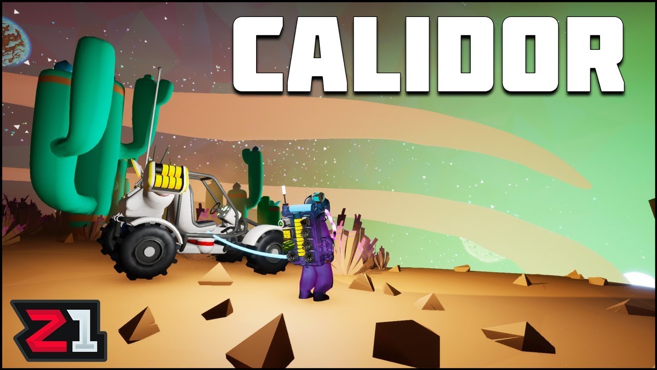 Exploring Calidor and Building the Cave Base ! Astroneer 1.0 Gamplay Ep ...