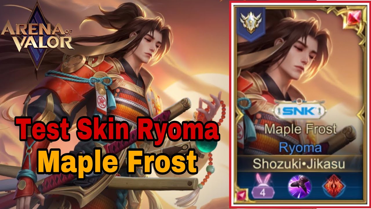 Test Skin Maple Frost Của Ryoma Cực Choáyyyy | Jeicus Aov - YouTube