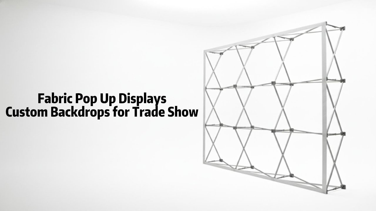 Fabric Pop Up Displays & Custom Backdrops for Trade Show|ubackdrop ...
