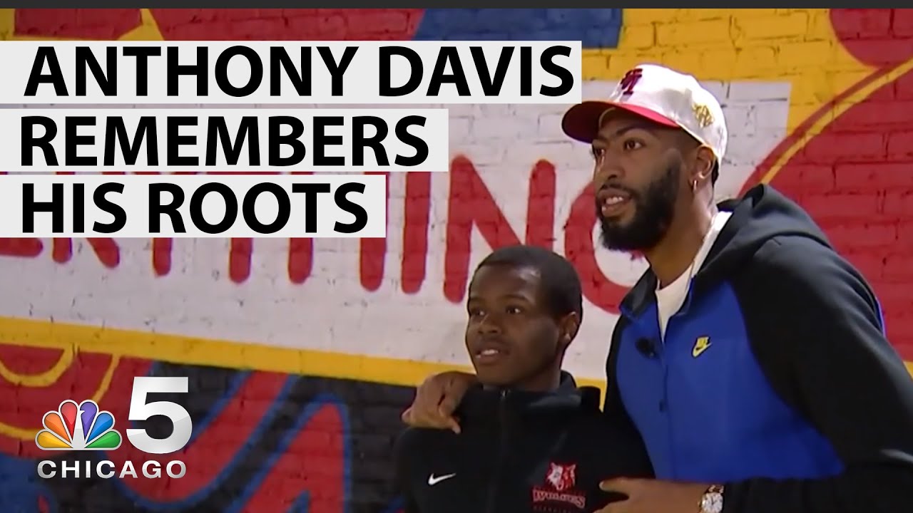 Anthony Davis Returns to Chicago to Visit South Side Students | NBC ...