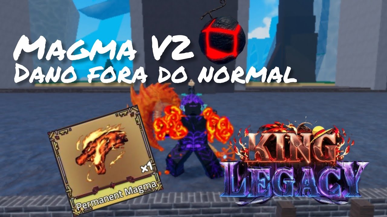 Como despertar a magma no king legacy! Guia completo da magma.. - YouTube