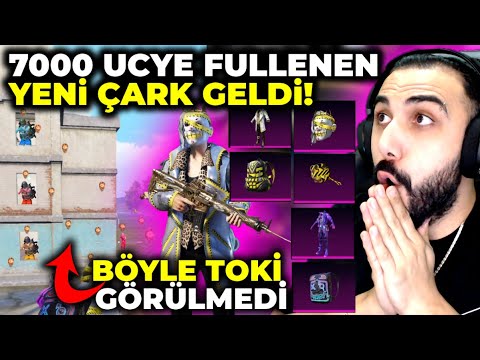 7000 UC'YE FULLENEN YENİ ÇARK!! BÖYLE TOKİ SAVAŞI GÖRMEDİNİZ! | PUBG MOBILE
