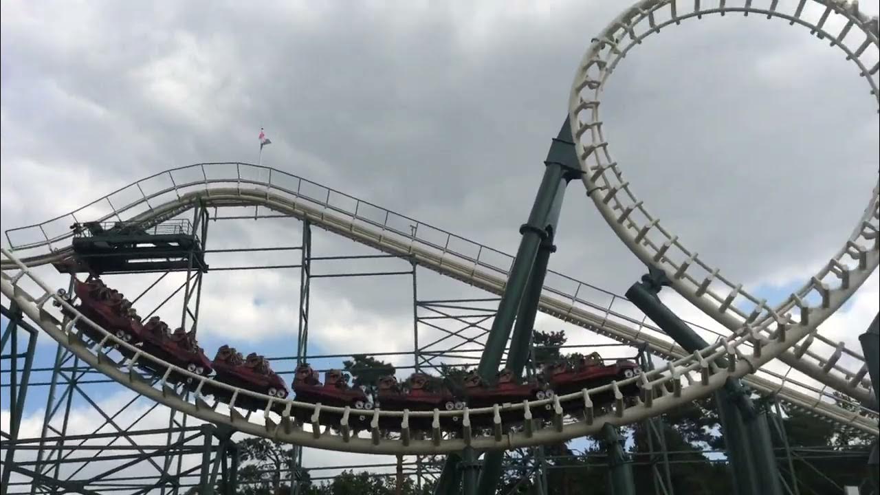 Efteling Python achtbaan Roller Coaster #efteling #pretparken # ...