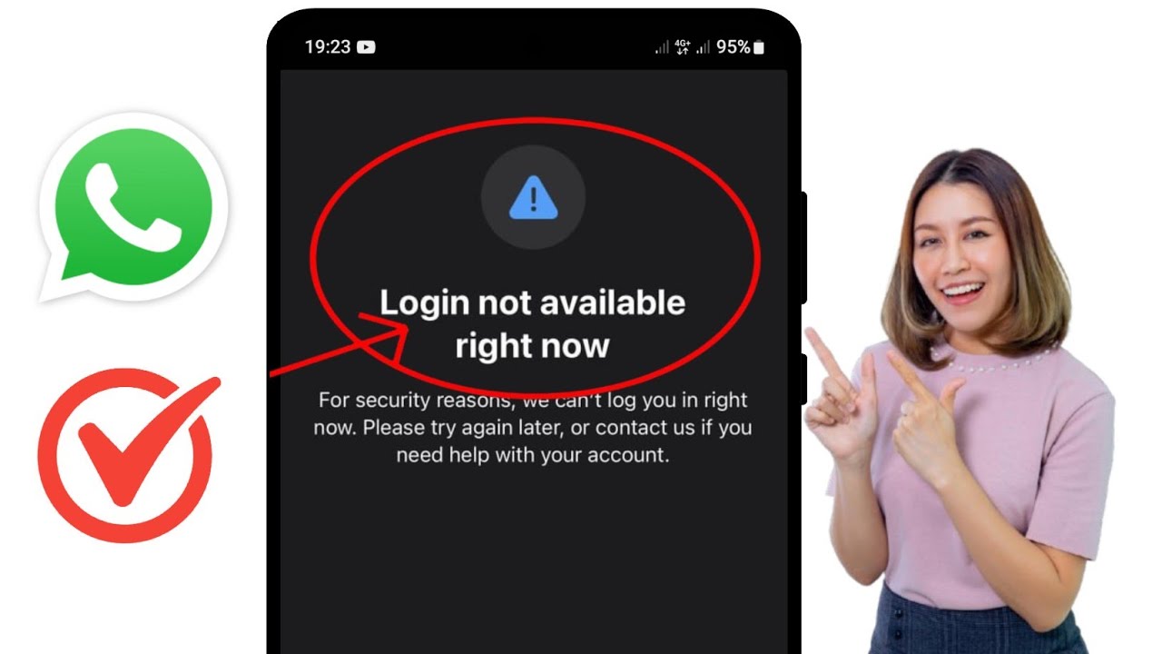 Cara Memperbaiki Masalah Login WhatsApp Tidak Tersedia Saat Ini | Login ...