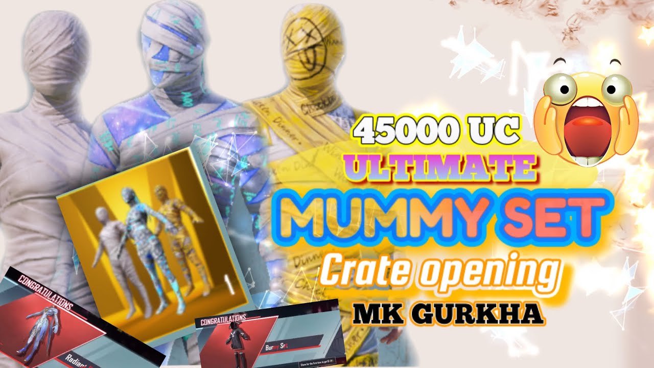 45000 UC Psychophage Mummy Set Opening🫢Finally Got Ultimate Mummy Set🥵 ...