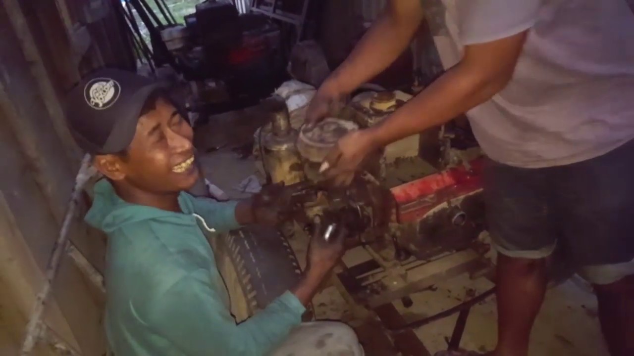 Lembur Stel Klep Diesel Dompeng 10pk | Test Malah Ndak Hidup - YouTube