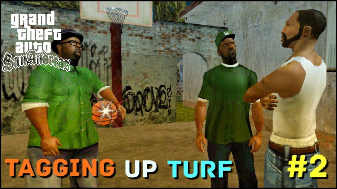 "Unbelievable!! Tagging Up Turf Mission #2 in | GTA San Andreas. - YouTube