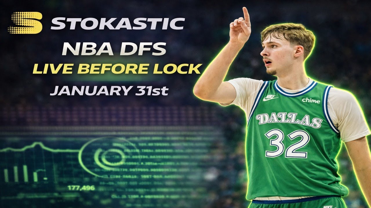 NBA DFS Live Before Lock (Saturday 1/31/26) | DraftKings & FanDuel NBA ...
