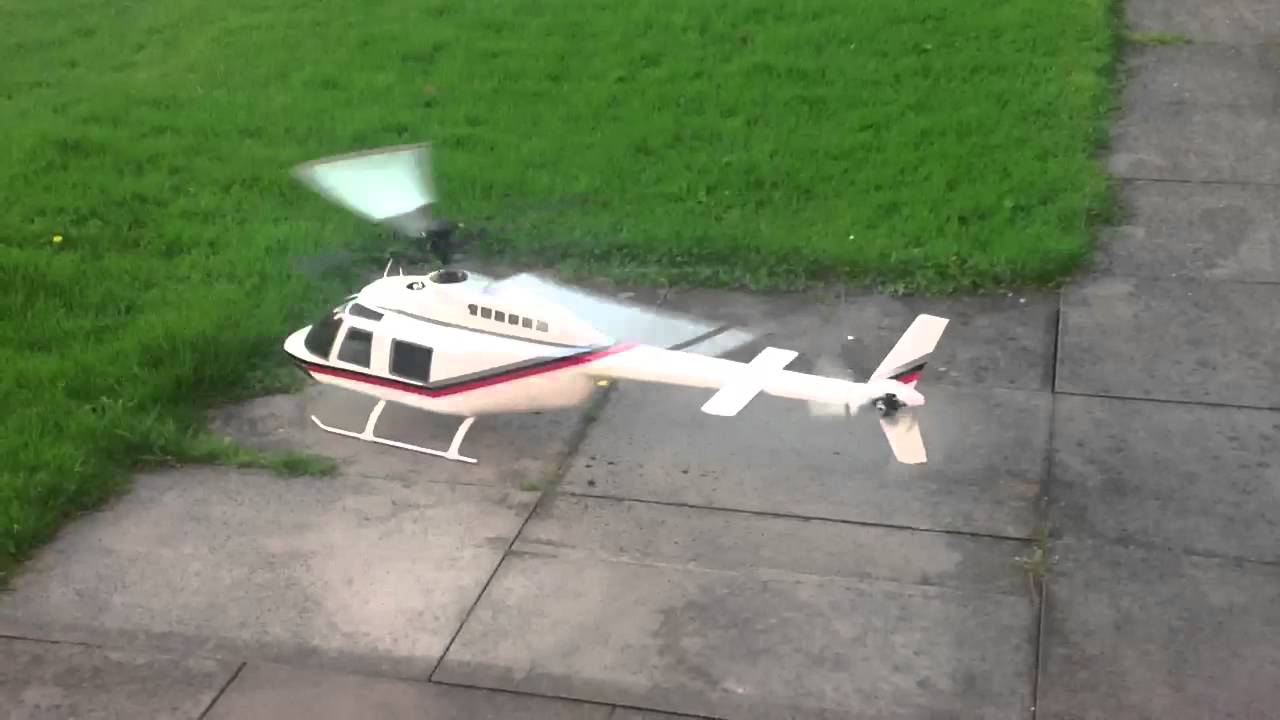 Graupner heim jet ranger - YouTube