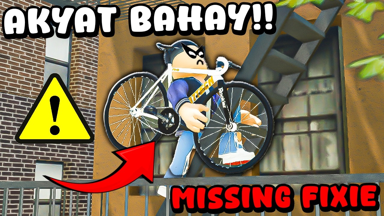 NINAKAW ANG FIXIE BIKE KO SA ROBLOX... - YouTube