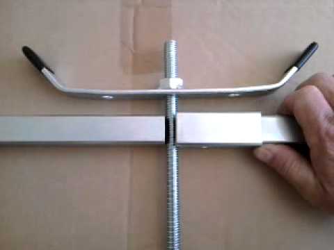 quick release ladder clamps(new design) - YouTube