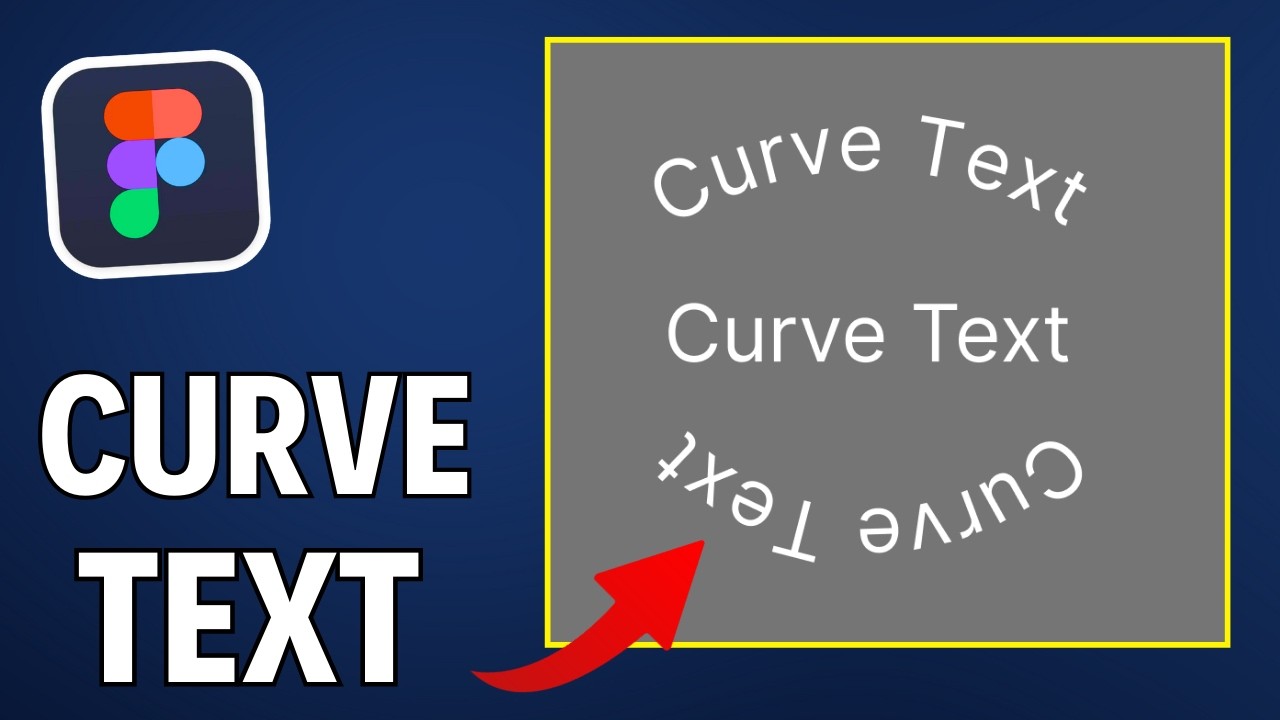 How To Curve Text in Figma - 2025 - YouTube