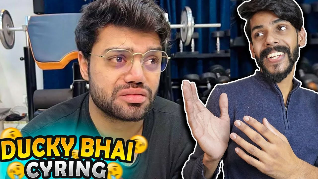 DUCKY BHAI Why Are You Crying 😢 | Mithi Reacts - YouTube