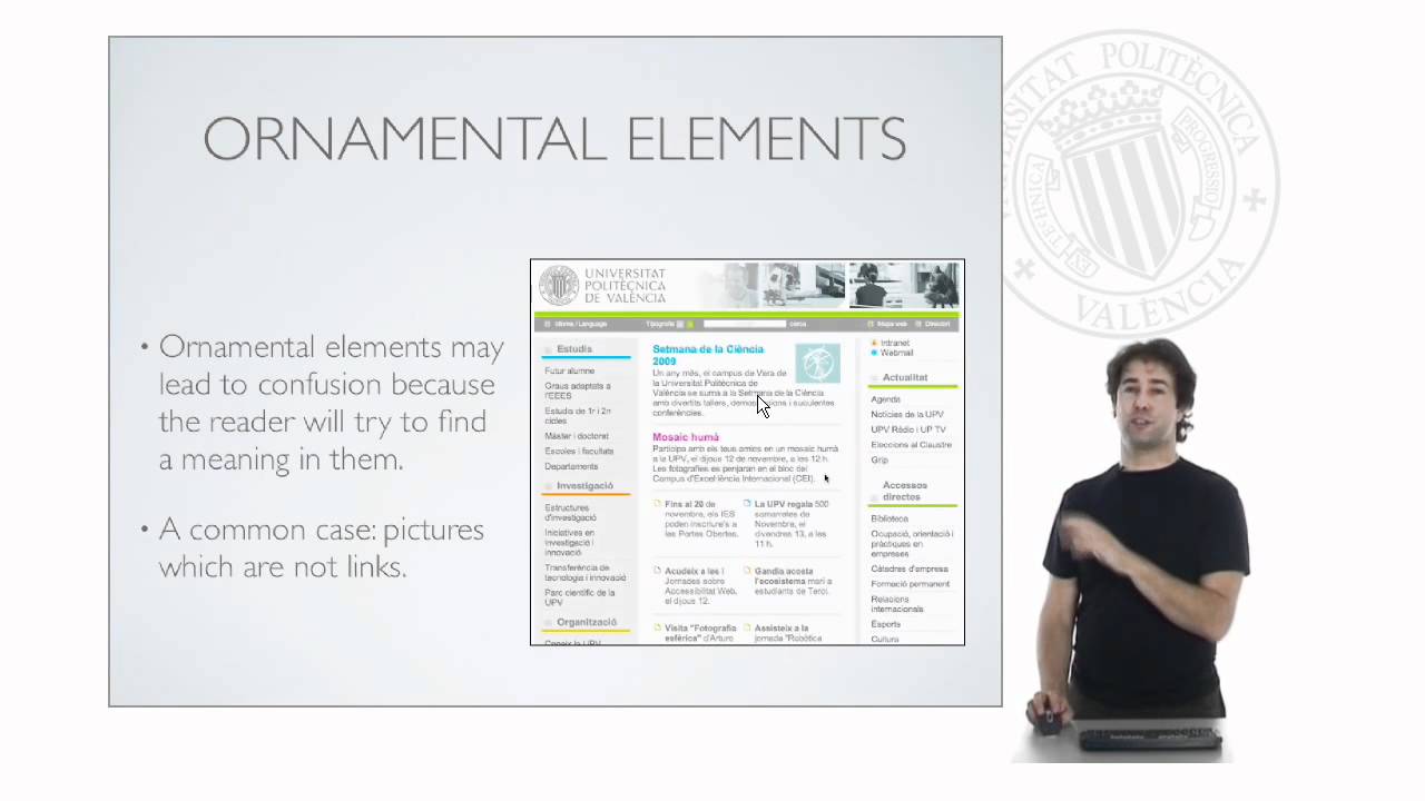 Web Design: The closure principle | | UPV - YouTube