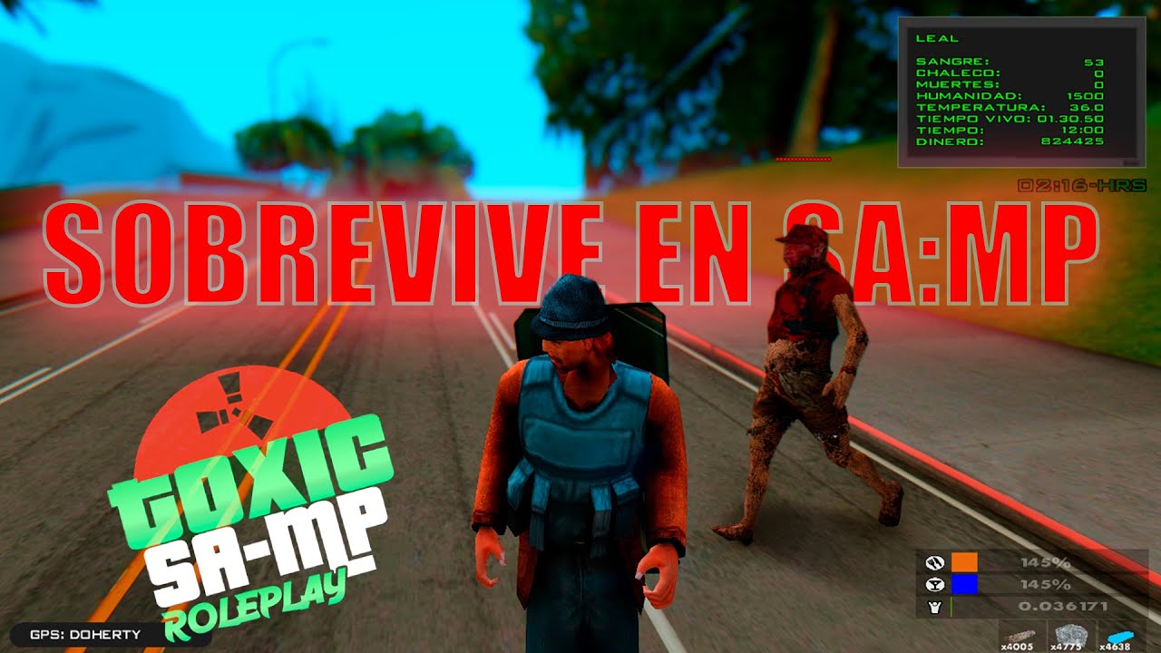 SERVIDOR DE SAMP SUPERVIVENCIA CLASICO ZOMBIE | ANDROID Y PC | GTA SAMP ...