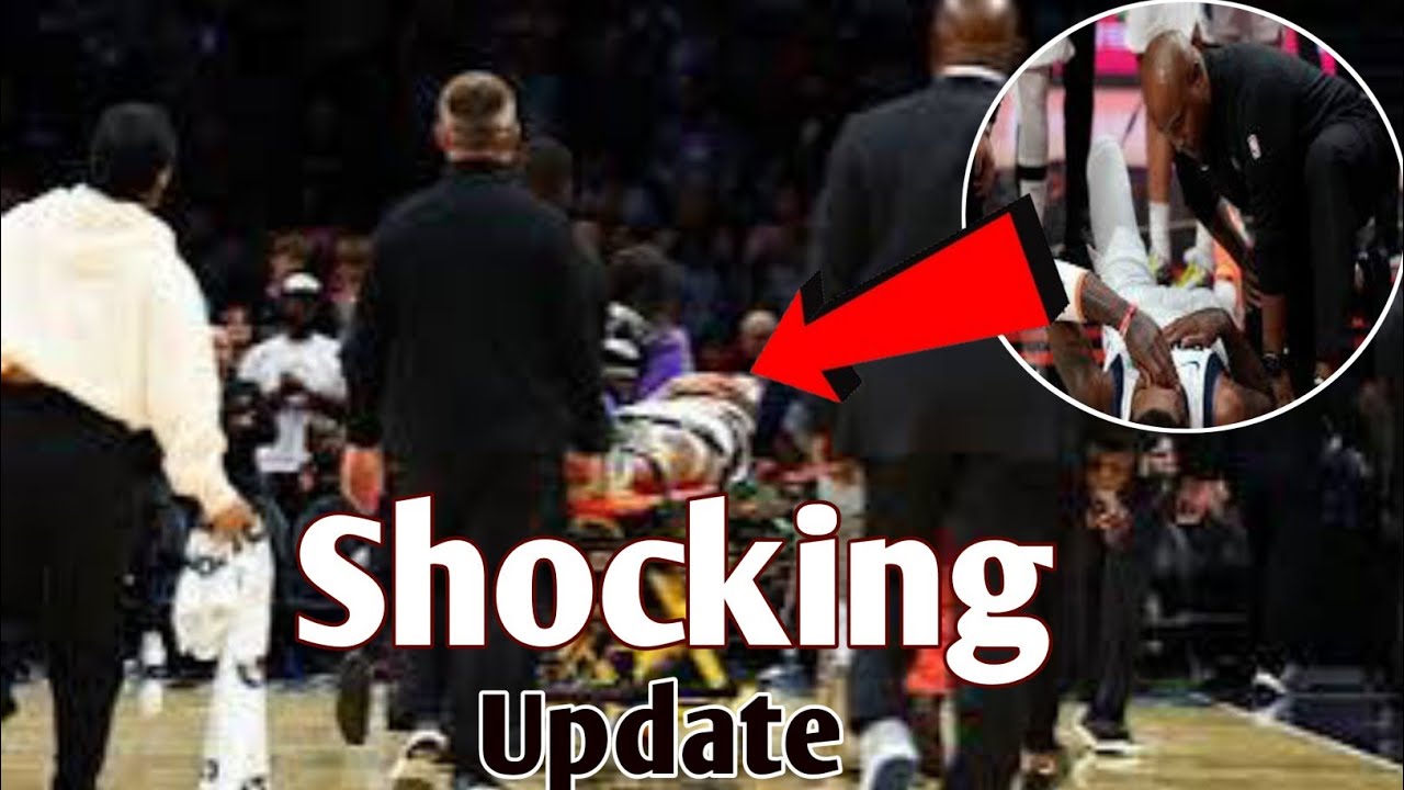 Jaylen Wells stretchered off court after scary fall onto head | dunk vs ...