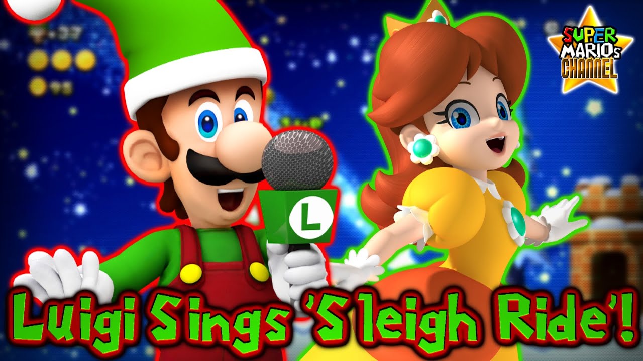SMC Christmas Special: Luigi Sings Sleigh Ride! - YouTube