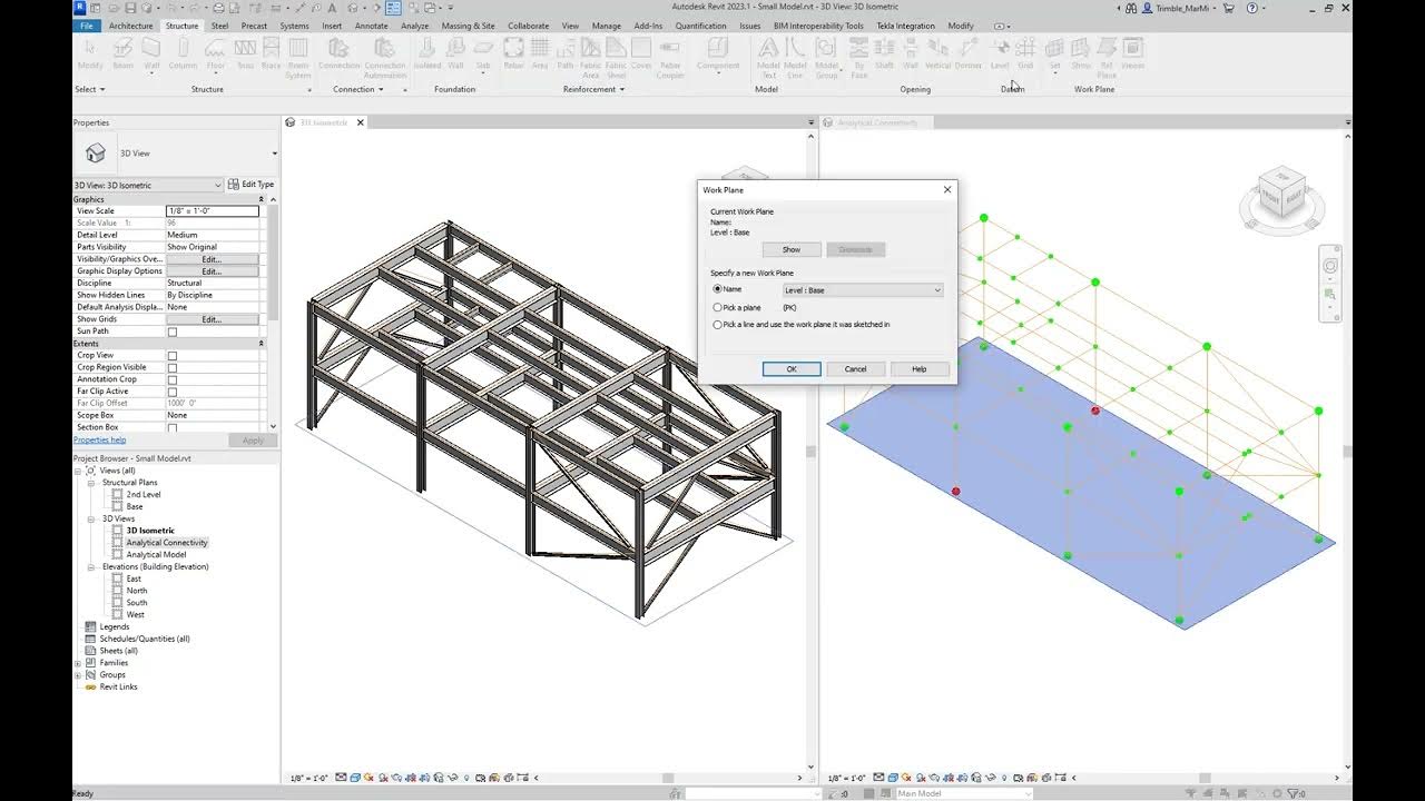 Revit 2023 Integration for Tekla Structural Designer enables safe Revit BIM reuse - YouTube