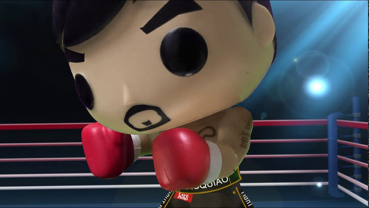 Manny "PACMAN" Pacquiao Funko Pop Animation - YouTube