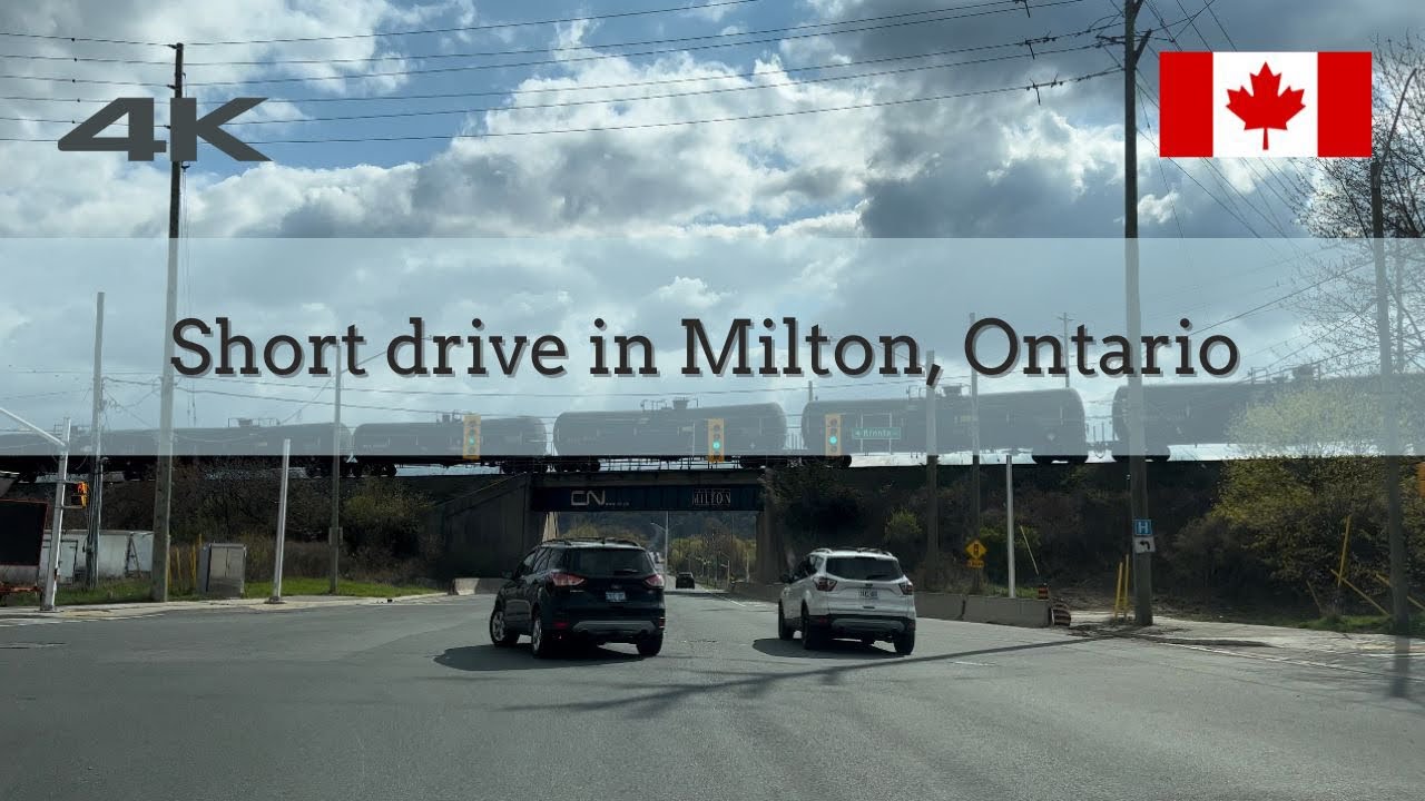 A short drive in Milton, Ontario, Canada 🇨🇦 - YouTube