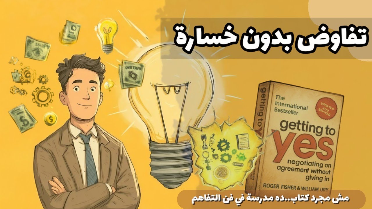 أقوى درس للتفاوض بدون خسارة | كتاب Getting to Yes باختصار! - YouTube