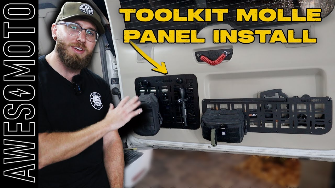 Vlog 97 - GX470 Toolkit Molle Panel Install Instructions - YouTube
