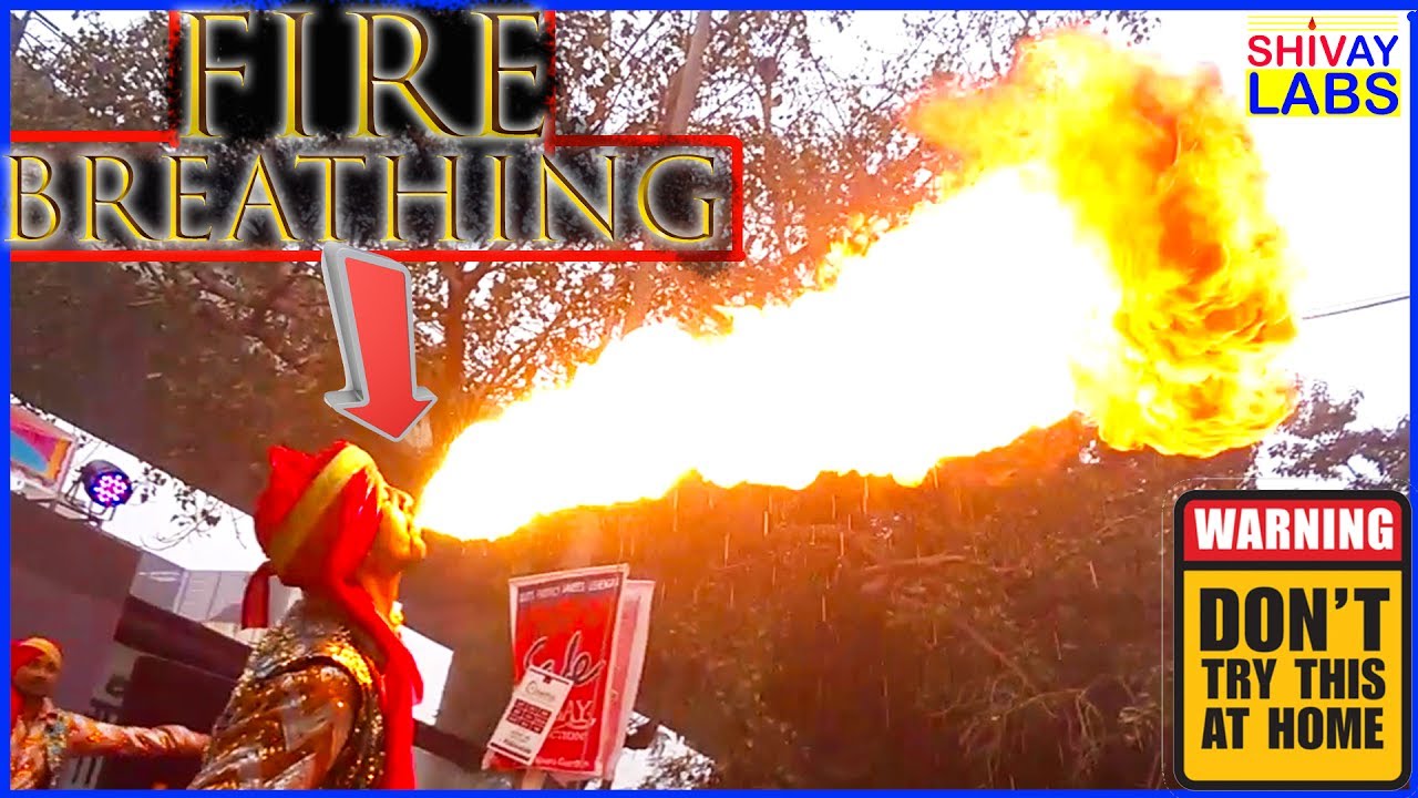 Amazing Fire eating Stunt - Amazing Magic stunt - Fire Stunt Show - YouTube
