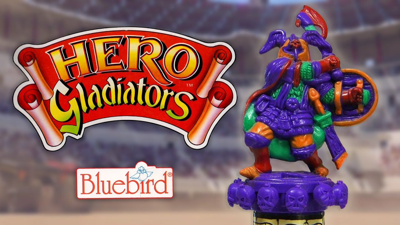 Hero Gladiators (1991) Bluebird Toys | Forgotten 90s toy game! | Retro ...