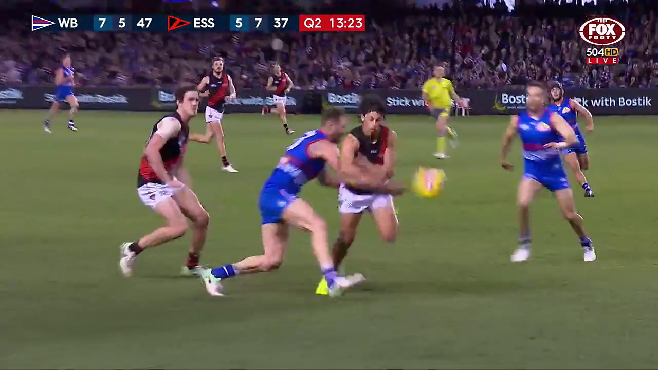 Cloke kicks a classic - AFL - YouTube