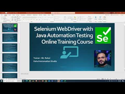 🔥 Selenium WebDriver With Java Automation Training Course Demo 🔥 - YouTube