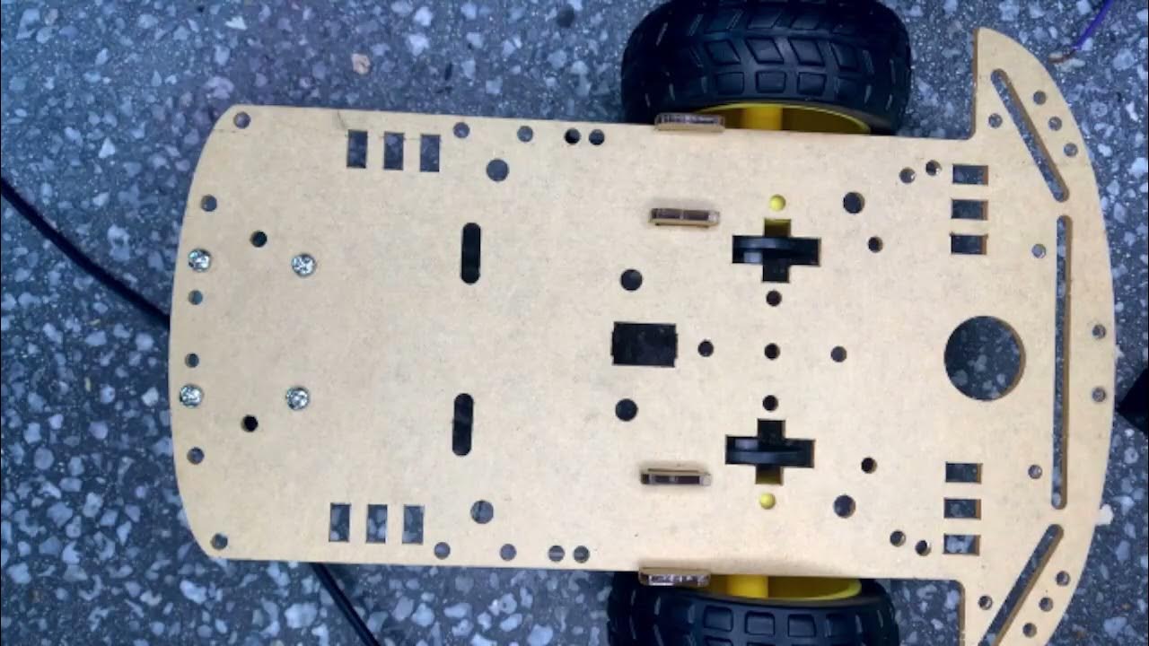 Ensamblaje Chasis Carro Seguidor de Línea Arduino Uno - YouTube