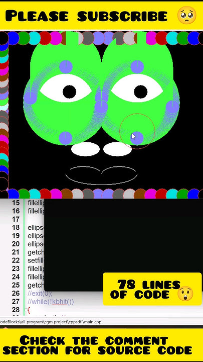 Computer Graphics project in C/C++90 - YouTube