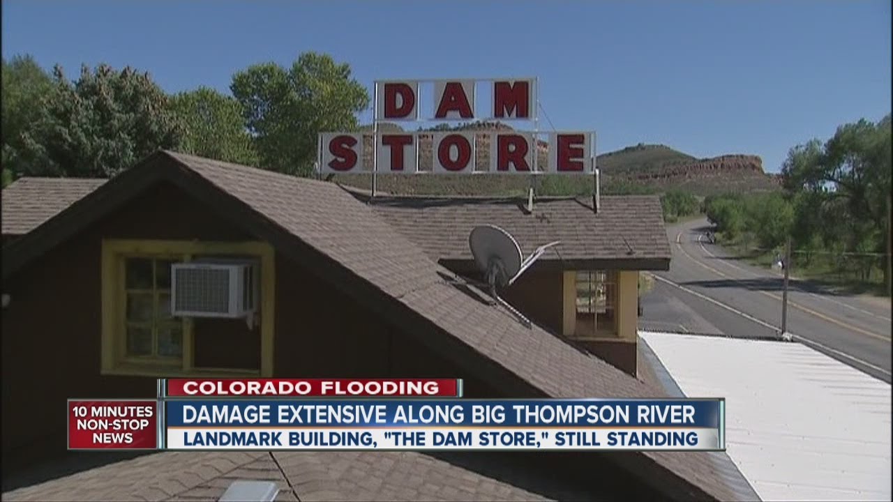 Dam store still standing - YouTube