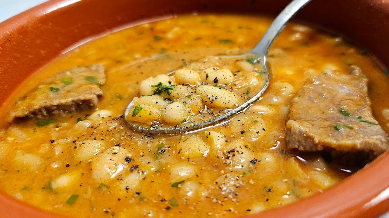 Grah iz ekspres lonca za čas posla 🥣 Najbolji recept sa mesom - YouTube