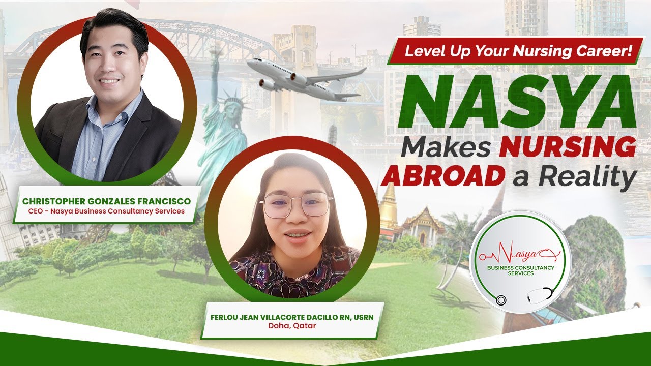 Don't Just Dream of Nursing Abroad, Make it Reality with Nasya! - YouTube