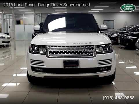 2016 Land Rover Range Rover - ZANDER MOTORS - YouTube