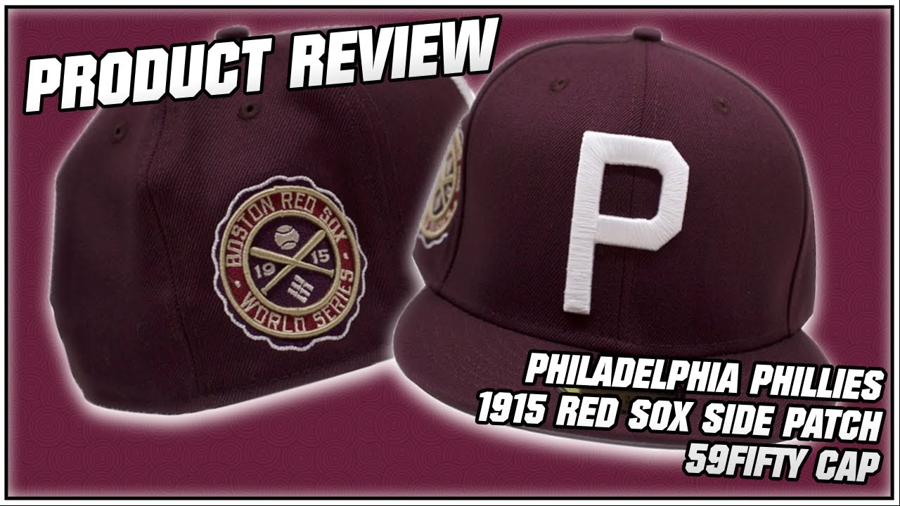 Vintage Phillies 1915 Red Sox Side Patch 59Fifty Fitted | Phillies Gray ...