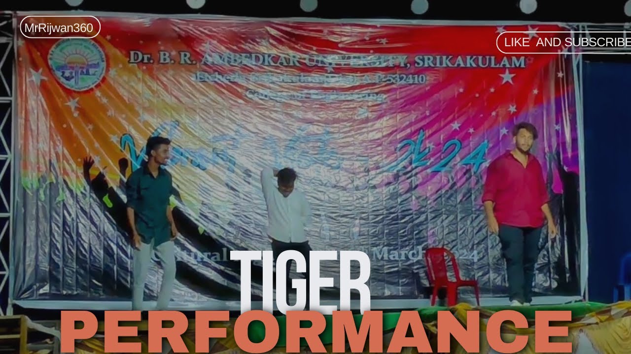 Tiger Performance 🔥🔥 #dance #viral #trending #stage #performance - YouTube
