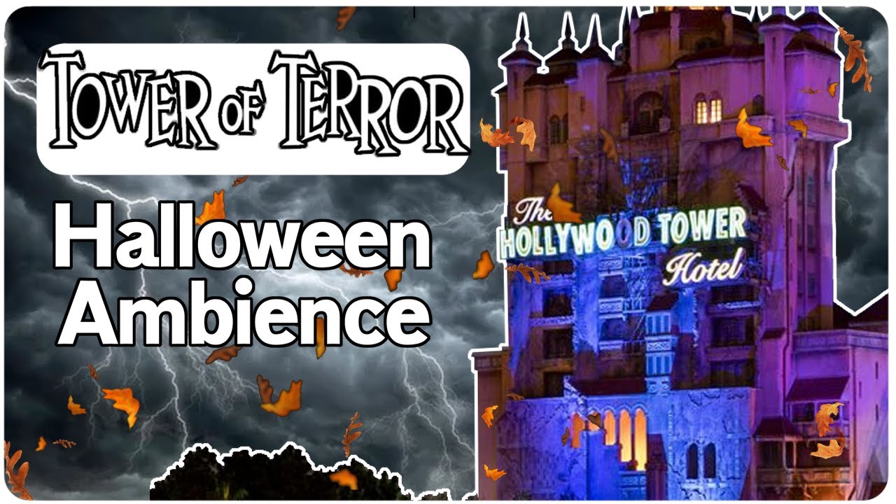 Fall Time At MAgic Kingdom's Tower Of Terror Ambience | Halloween Fall ...