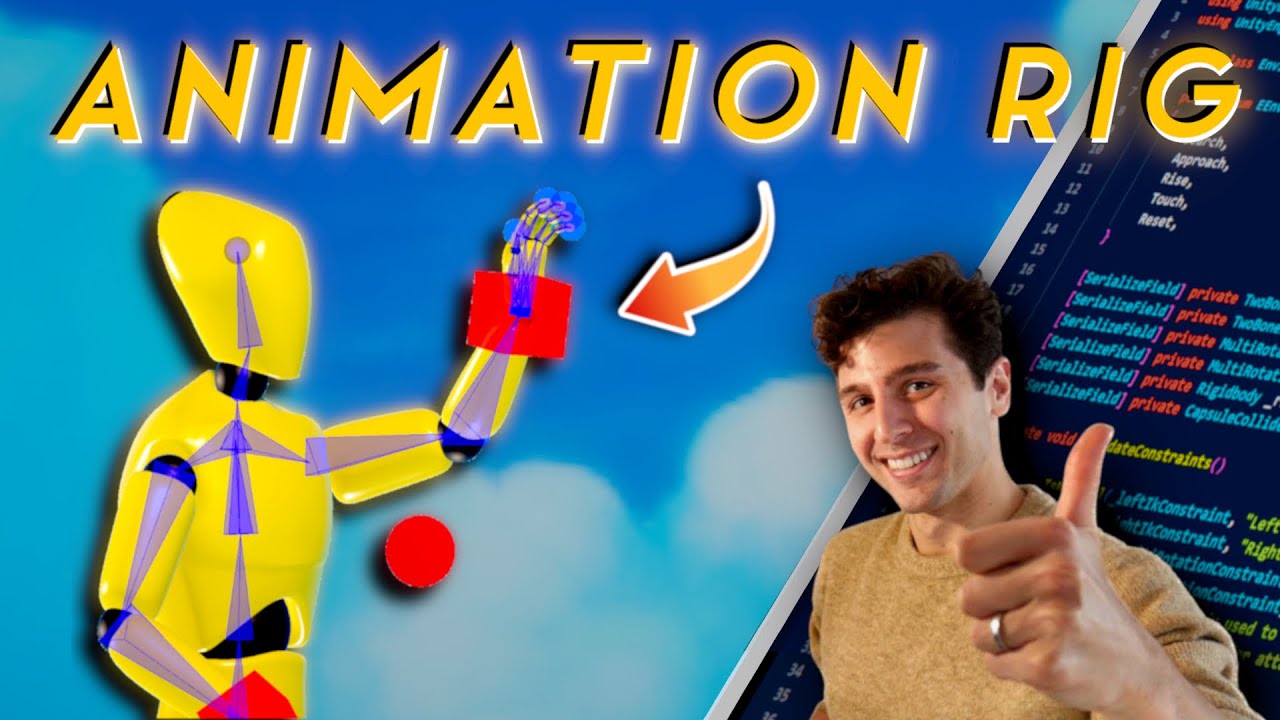How To Build A Character Rig And State Machine For Procedural Animation Unity Tutorial Youtube