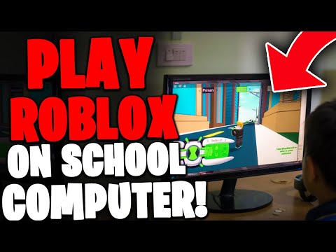 How To PLAY ROBLOX on a SCHOOL Computer!