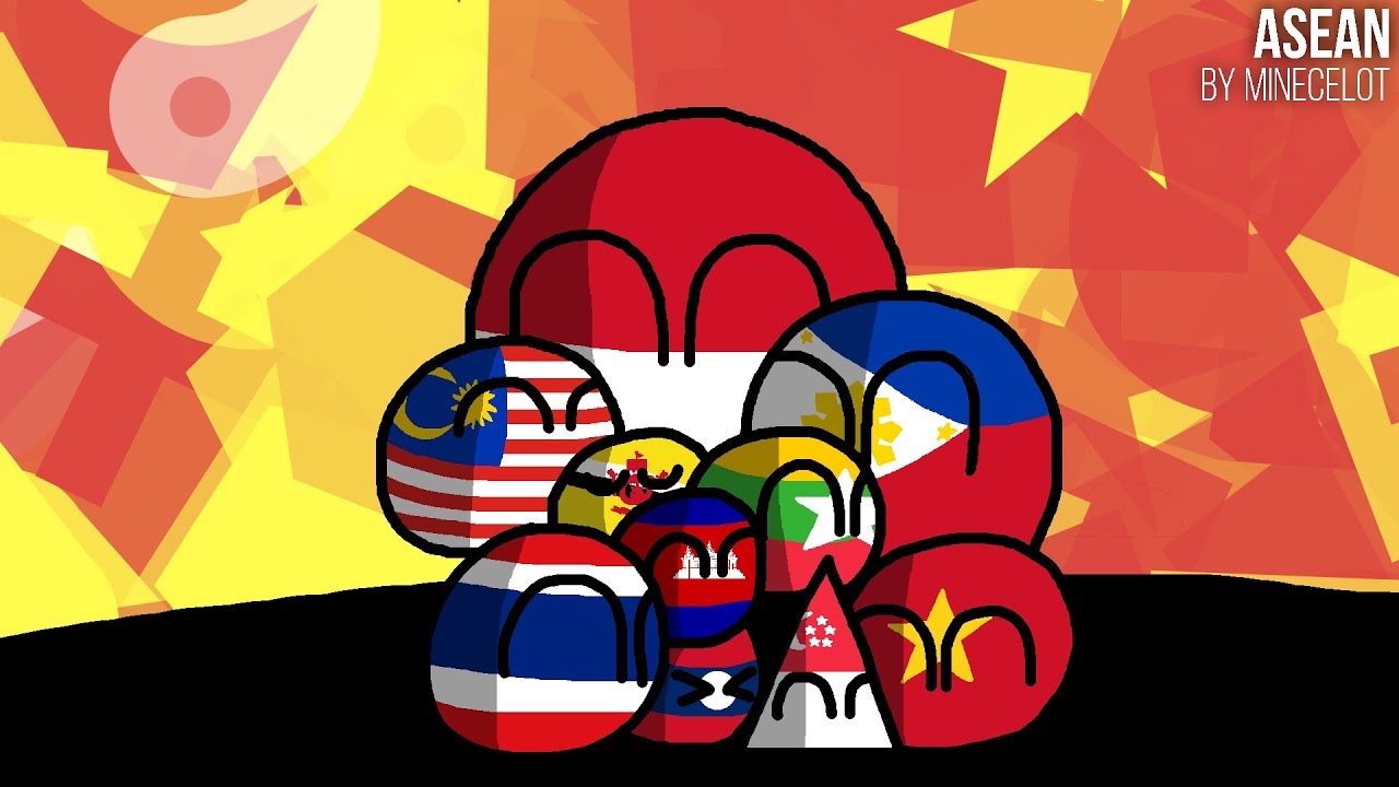 ASEAN (Countryballs Speedart 19) - YouTube