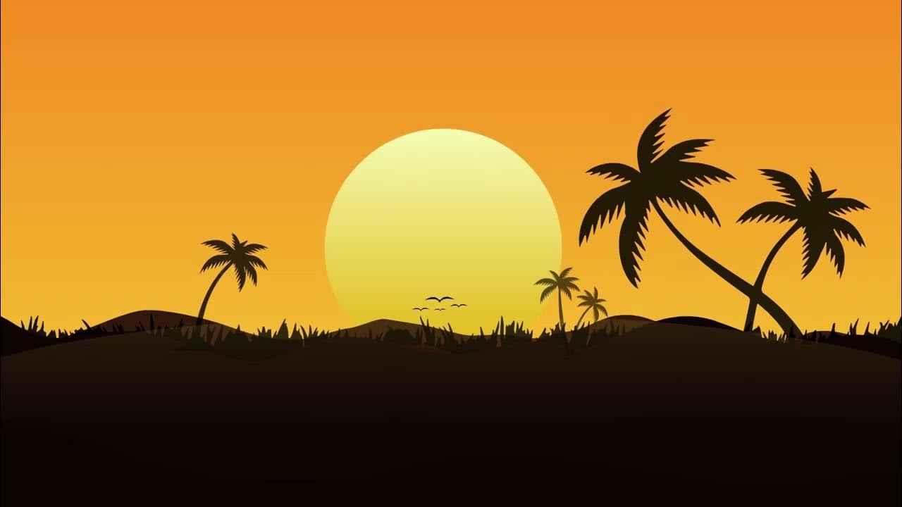 Sunrise Animation loop - YouTube