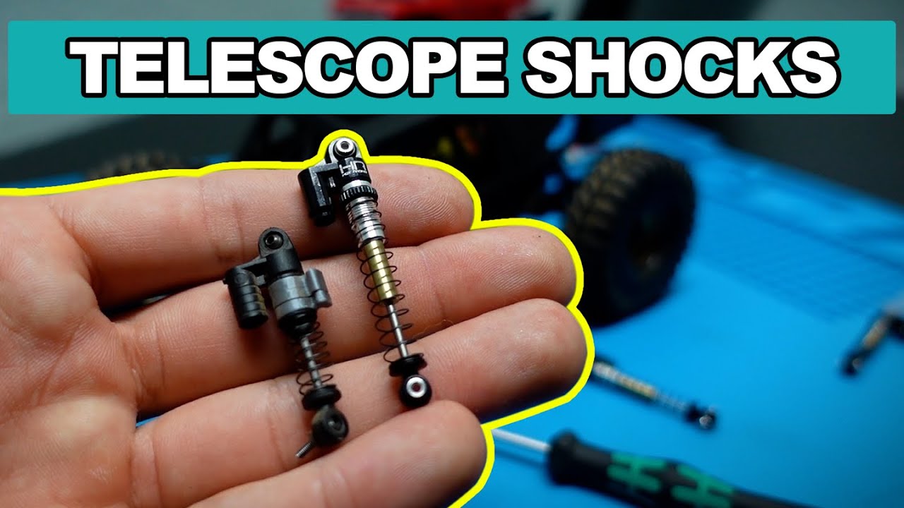 Axial SCX24 Hot Racing Telescope Shocks Ep.28 - YouTube
