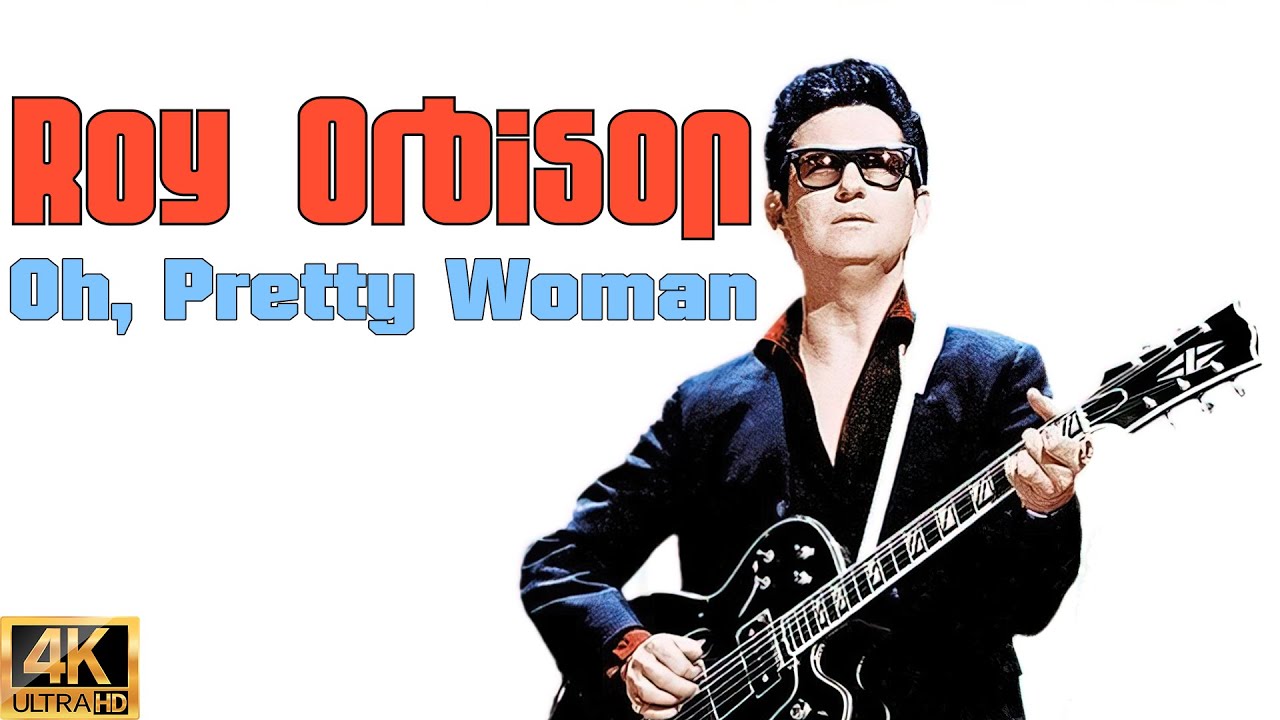Roy Orbison "Oh, Pretty Woman" (1964) [Colorized Remastered in 4K ...
